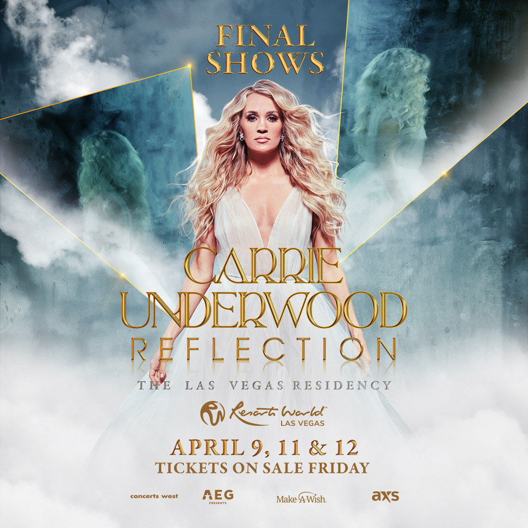 Carrie Underwood, Resorts World Theatre’s First-Ever Resident Headliner, Announces The Final ...